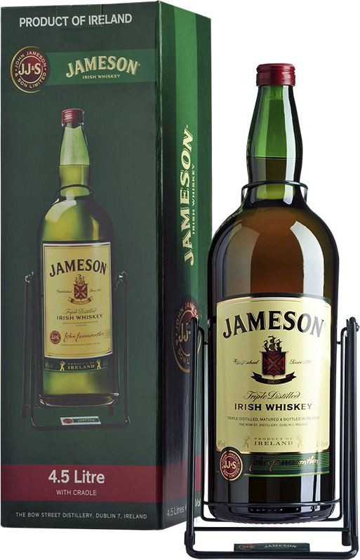 Виски "Jameson", with Pouring Stand, gift box, 4.5 л - купить Виски ...