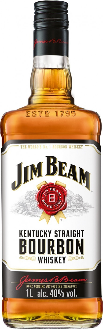 Виски "Jim Beam", 1 л - купить Виски Jim Beam в Киеве и Украине, узнать ...