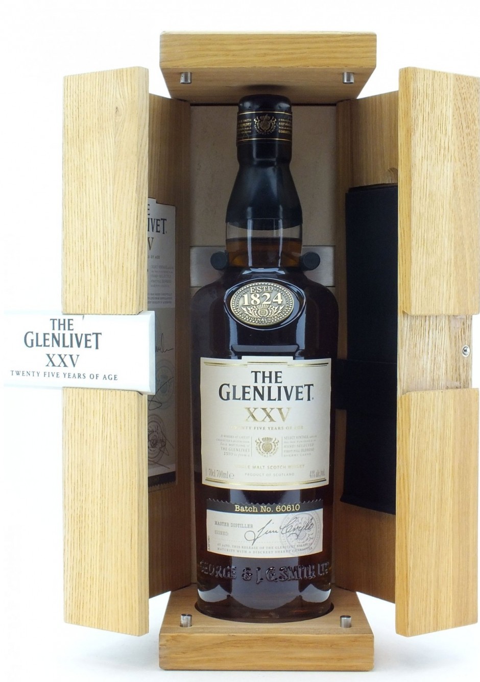 Виски The Glenlivet 25 Years Old, wooden box, 0.7 л - купить Виски ...