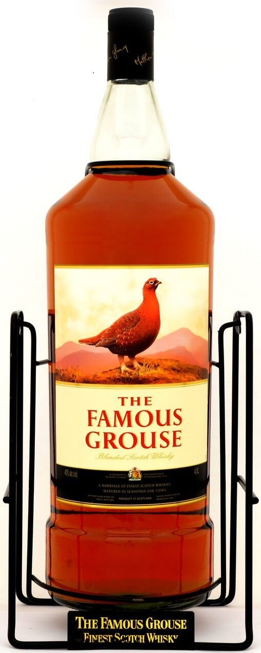 Виски "The Famous Grouse" Finest, gift box with cradle, 4.5 л - купить ...