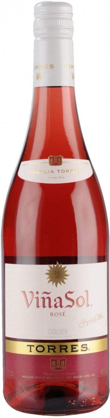 Вино Torres, "Vina Sol" Rosado, Catalunya DO, 2014 - купить Вино Vina ...