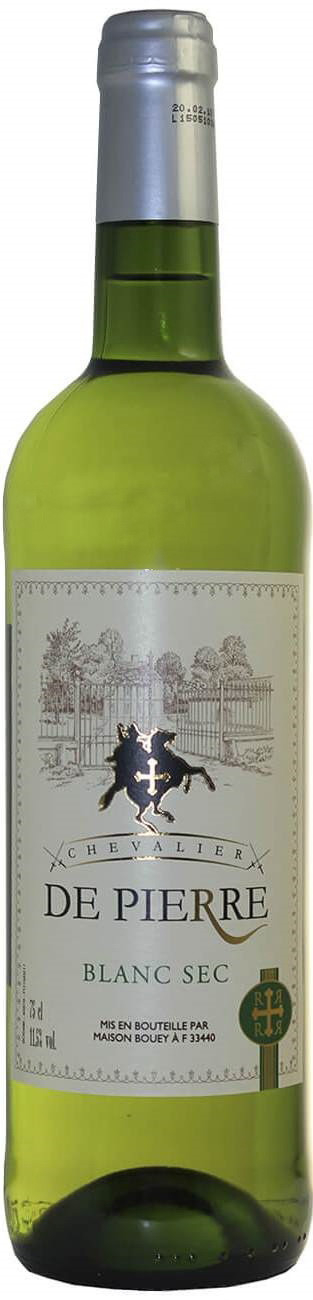 Вино "Chevalier de Pierre" Blanc Sec - купить Вино Chevalier de Pierre ...